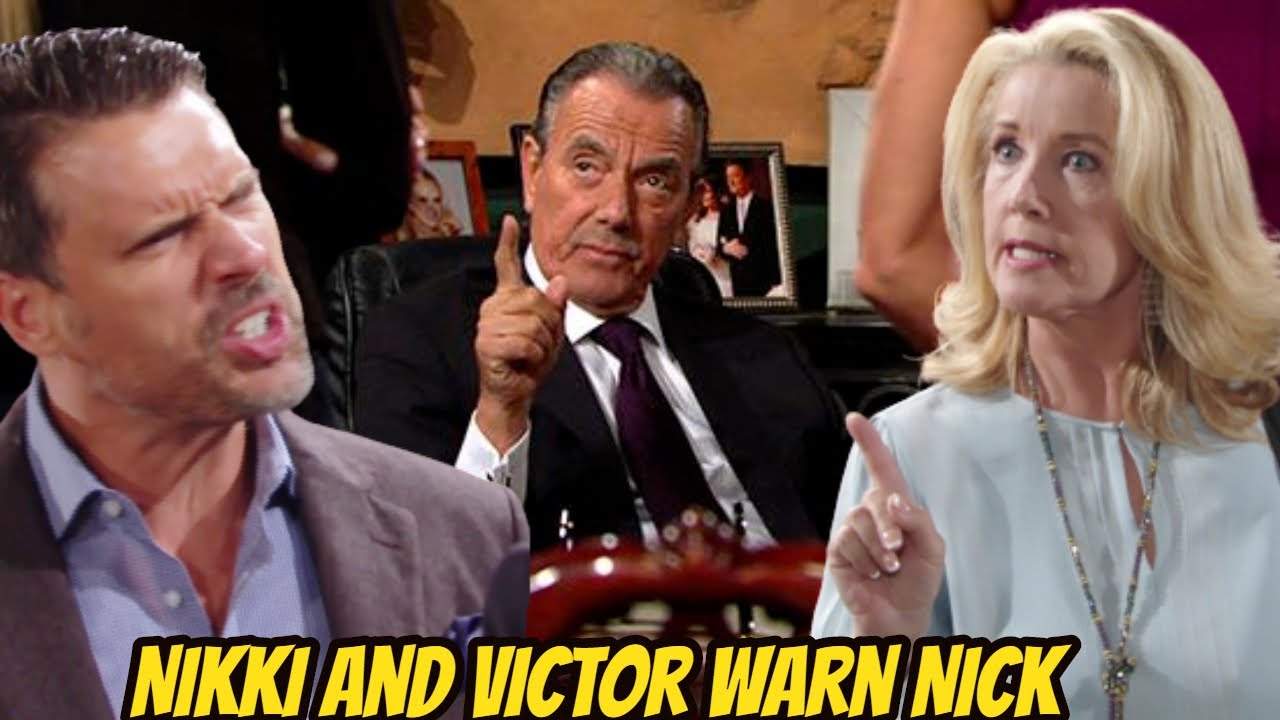Victor and Nikki warn Nick to stop his relationship with Sharon Young ...
