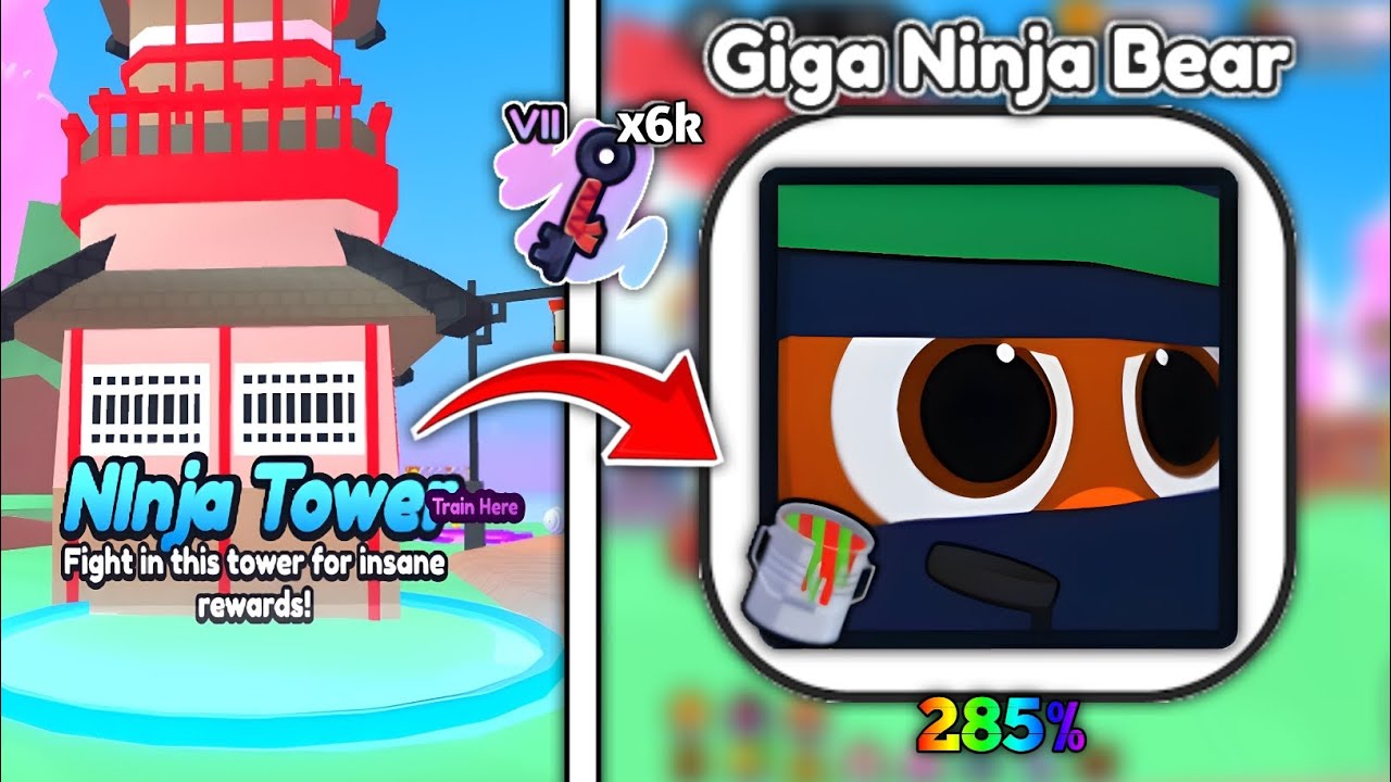 I Used 6K Ninja Tower Keys Before Pirate Event Arrive Arm Wrestling ...