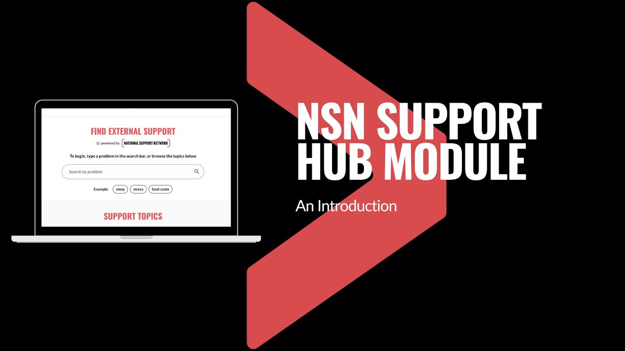 NSN Support Hub Module - YouTube
