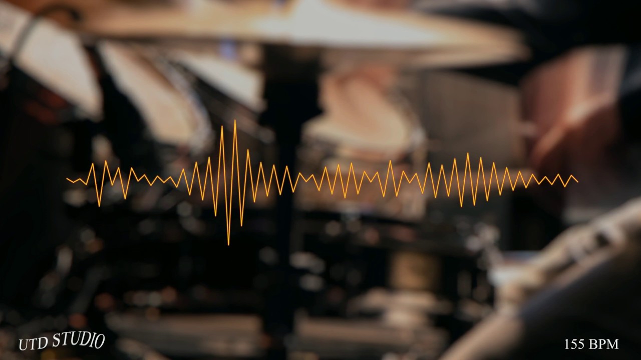 Upbeat Drum Track to Jam to 155 BPM - YouTube