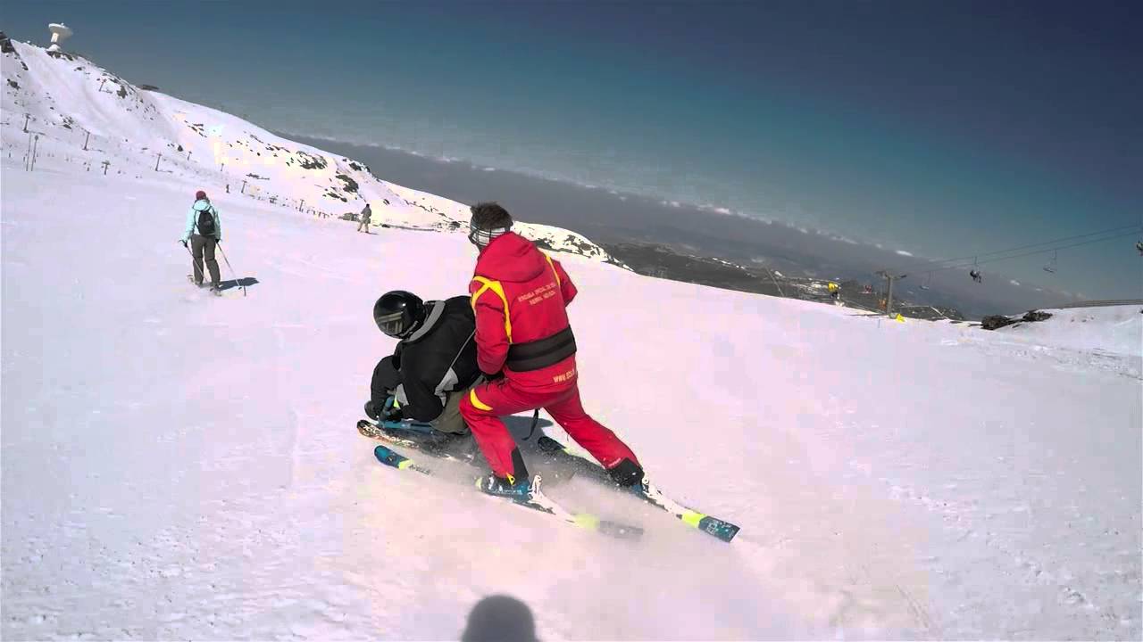 Esqui adaptado Deporte y Desafío Sierra Nevada - YouTube
