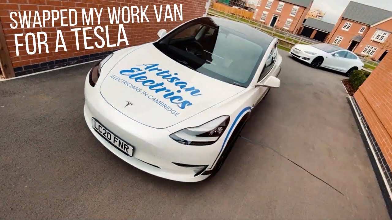 I Swapped My Work Van for a Tesla! - YouTube