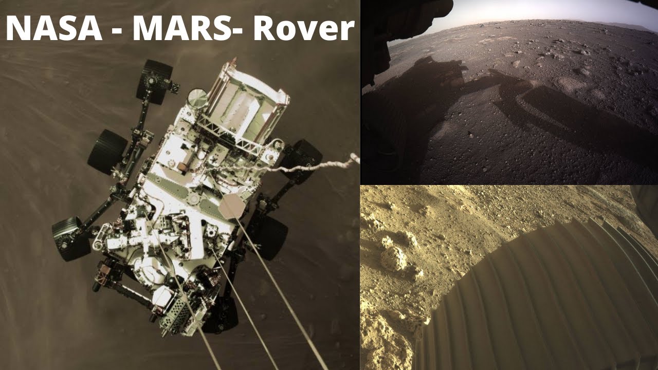 Watch NASA Perseverance Rover Land on Mars | MARS 2021 Perseverance ...