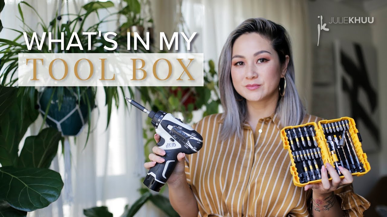 MUST-HAVE TOOLS for Easy Home DIY Projects (Beginner's Toolbox!) - YouTube