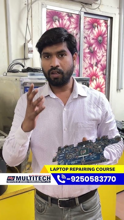 How to Repair Inbuilt CPU in Laptop Motherboard | Step by Step | Laptop ...