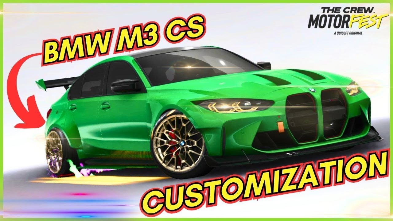 NEW BMW M3 CS Customization in The Crew Motorfest - YouTube