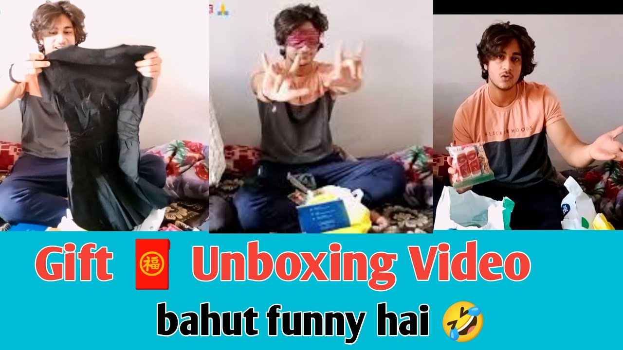 Gift 🎁 Unboxing Video || Gujarat Se Aya Gift bahut funny tarun namdev tarun namdev dance - YouTube