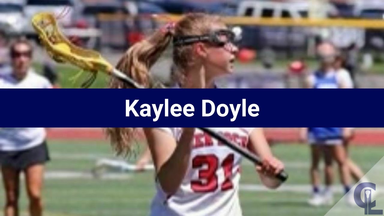 Kaylee Doyle Lacrosse Highlights - NJ 2022 - Mid. Def. Draw - YouTube