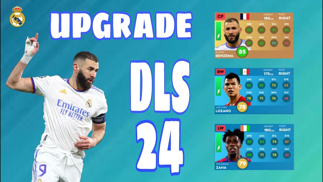 DLS 24/Nâng cấp cầu thủ hiếm trong dls24( Upgrade...dls24) - YouTube