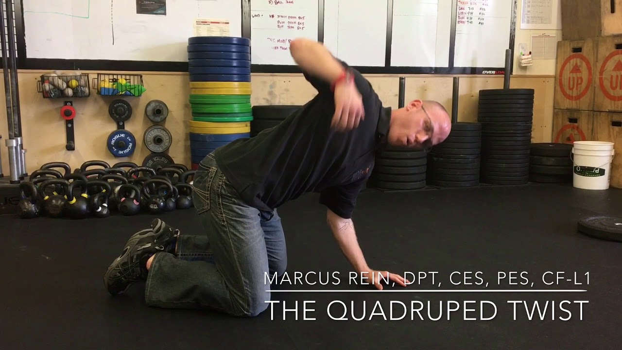 Thoracic Twist Stretch for Better Thoracic and Lumbar Mobility - YouTube