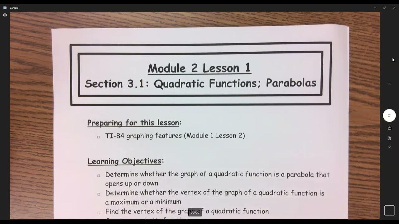 Module 2 Lesson 1 Intro - YouTube