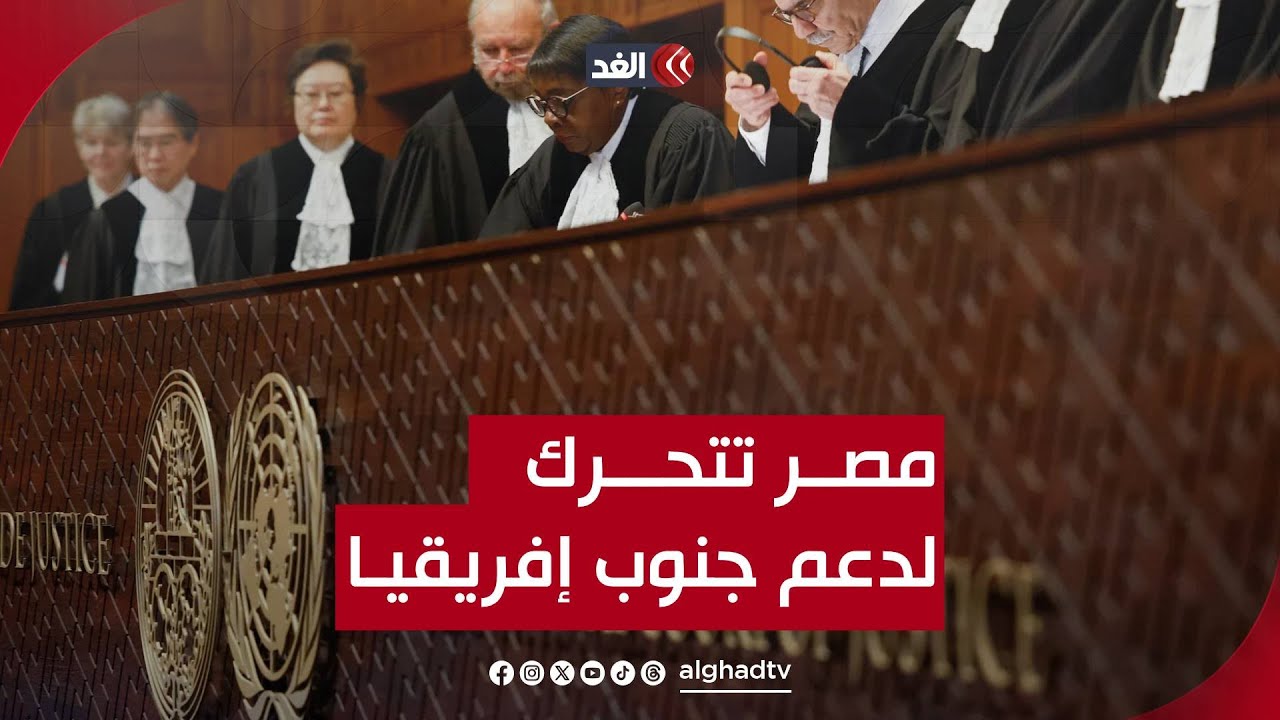 مصر تعلن دعم دعوى جنوب إفريقيا ضد إسرائيل أمام محكمة العدل الدولية
