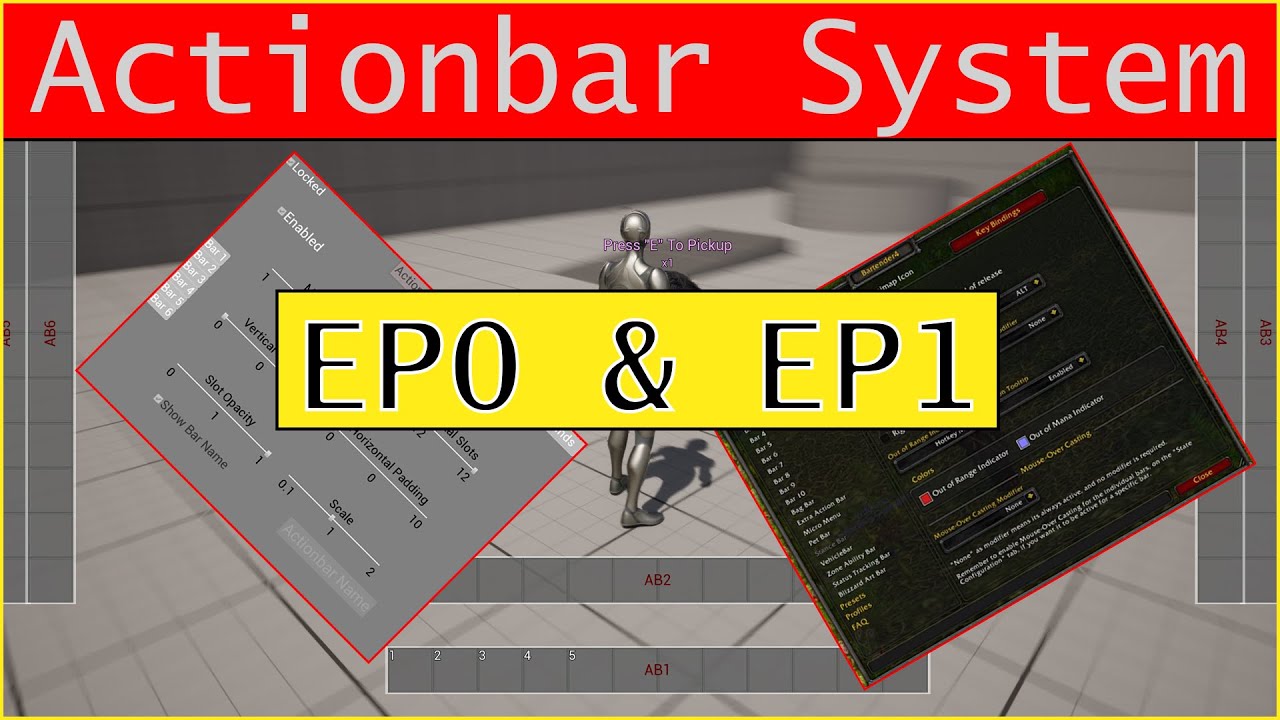 [UE5.2 - BP] Actionbar System - Showcase & EP1 - YouTube