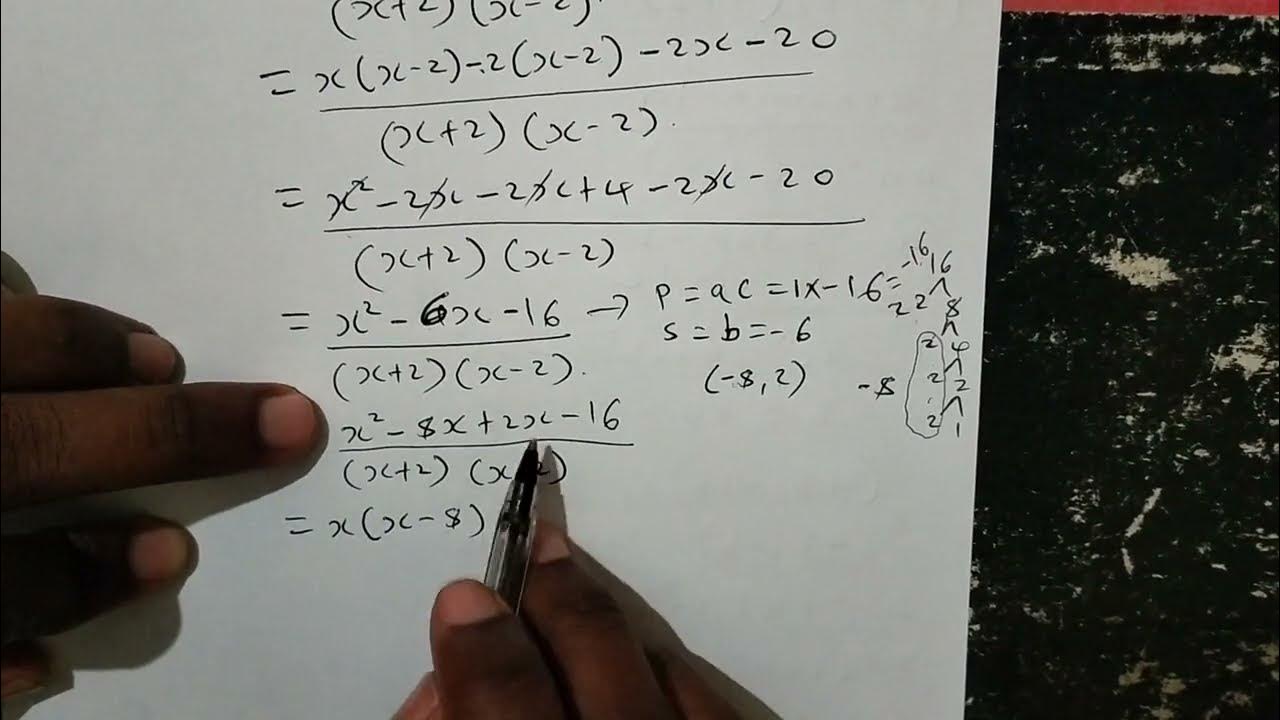 MATH: FORM 2 : ALGEBRAIC EXPRESSIONS: LESSON 4 (PAST KCSE QUESTIONS) - YouTube