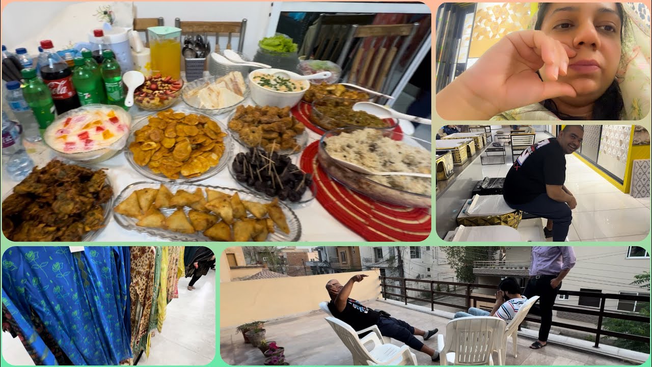 Pakistan series day 6 | tiles shopping | Khala ki teraf Iftar ...