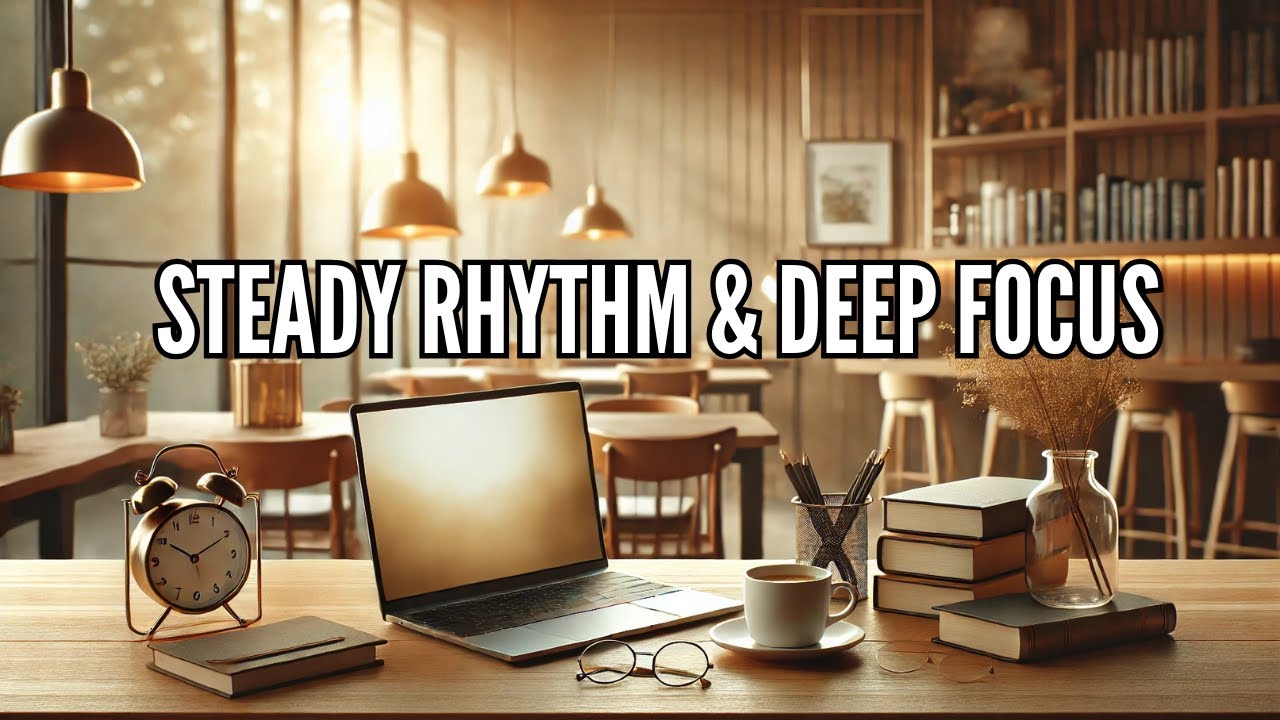 Steady Rhythm for Deep Focus – Piano & Rain Sounds 🎼📖 - YouTube