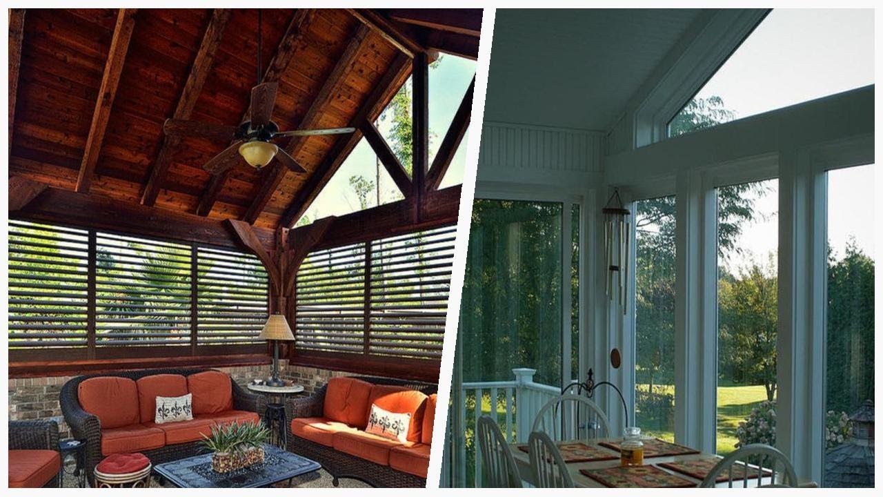 75 Traditional Black Sunroom Design Ideas You'll Love - YouTube