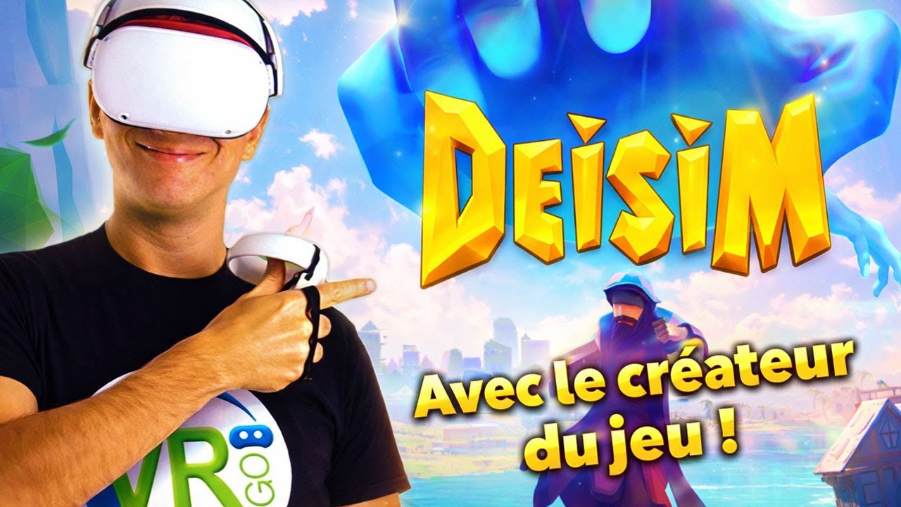 DEISIM sur PCVR 💥 Le "God game" VR avec son créateur Tommy Maloteaux ...