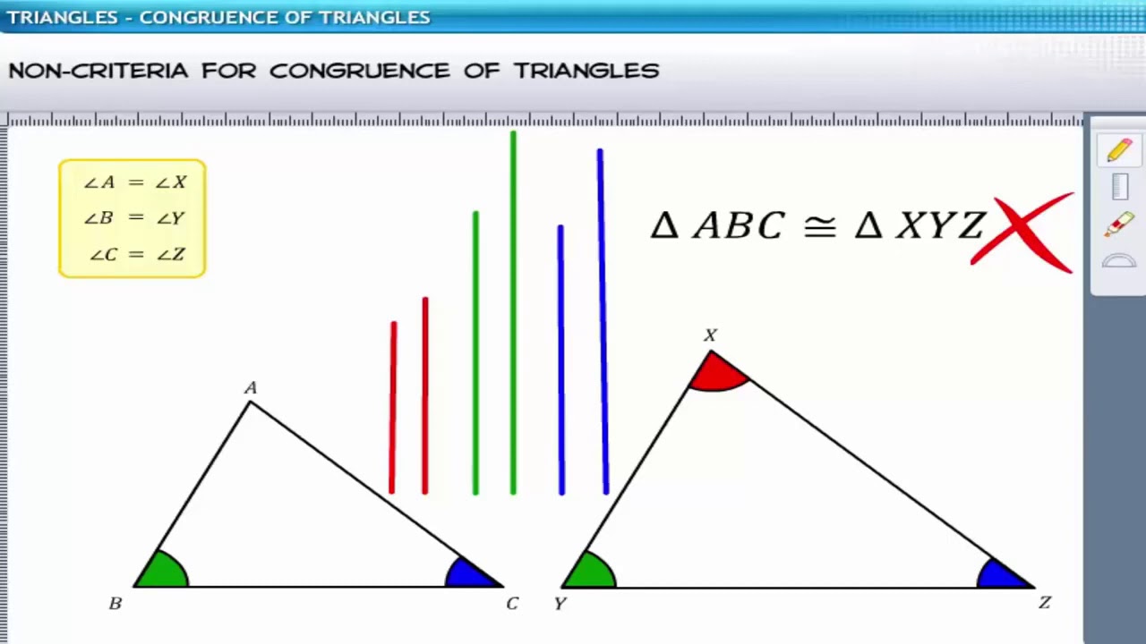 CBSE 2020 Class 9 Maths - 7 | Triangles | Full Chapter | NCERT ...