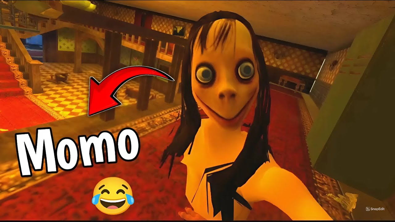 I Survived The Momo Horror Game - YouTube