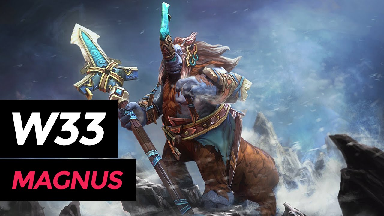 W33 Magnus - Dota 2 Highlights // Ranked Match - YouTube