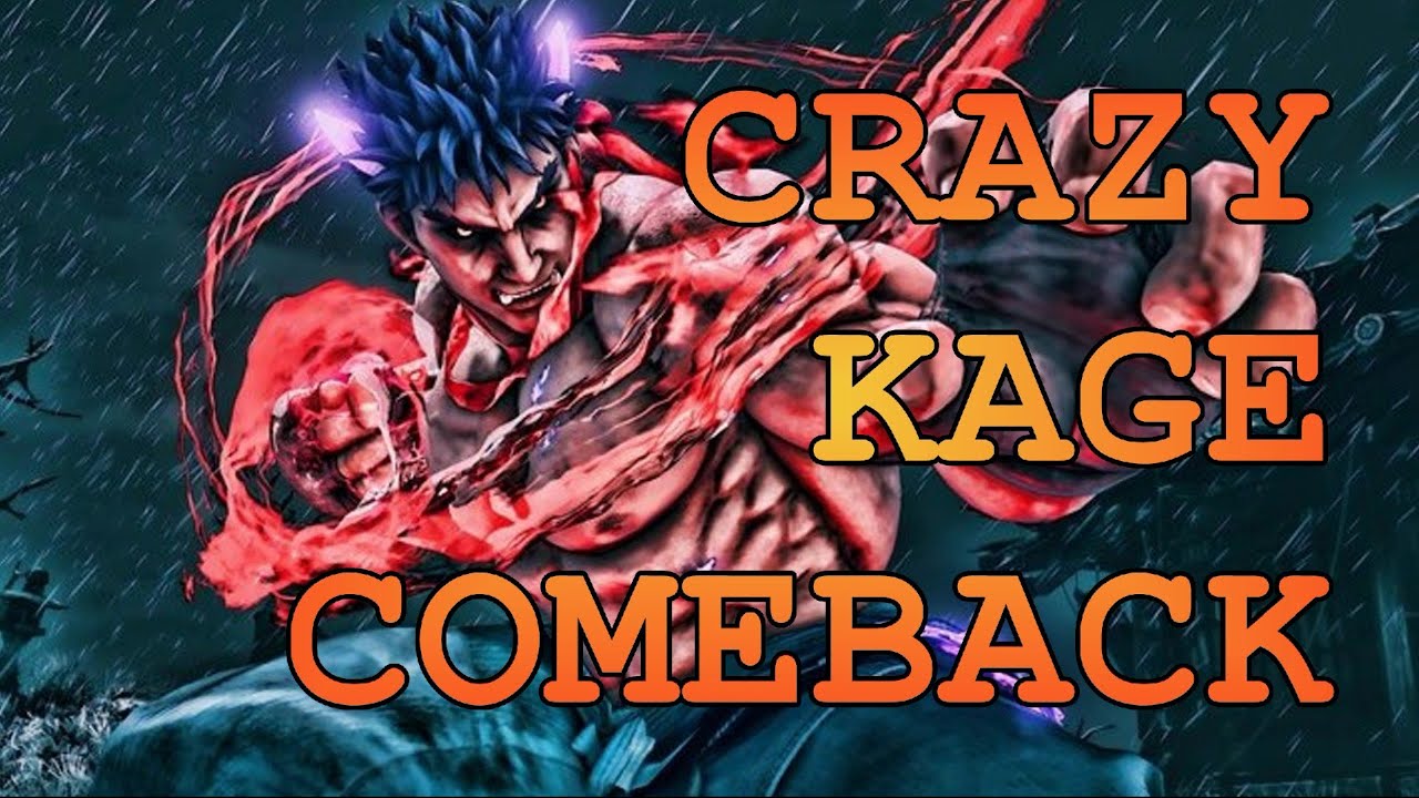 SF5 AE Kage Crazy Comebacks (Evil Ryu) - YouTube