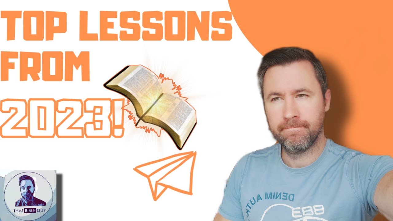 TOP Lesson From 2023 - YouTube