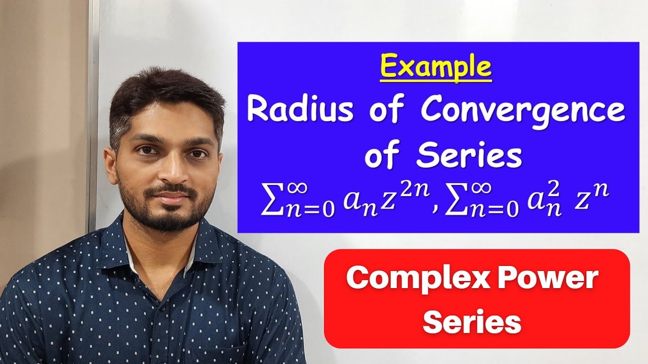 Examples: Radius of Cgs of Power Series | L28 | TYBSc Maths | Complex ...