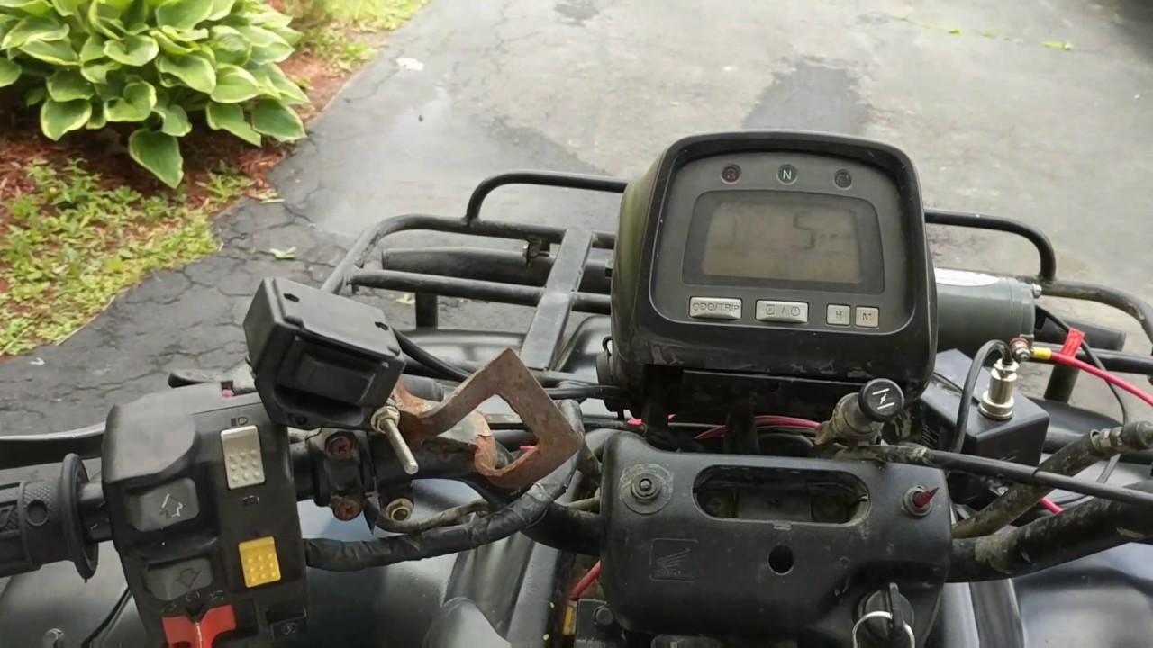 2000 Honda Foreman 450 - YouTube