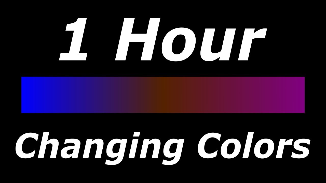 Relaxing 3 Color Changing: Blue-Brown-Violet/Purple Screen Led Lights ...