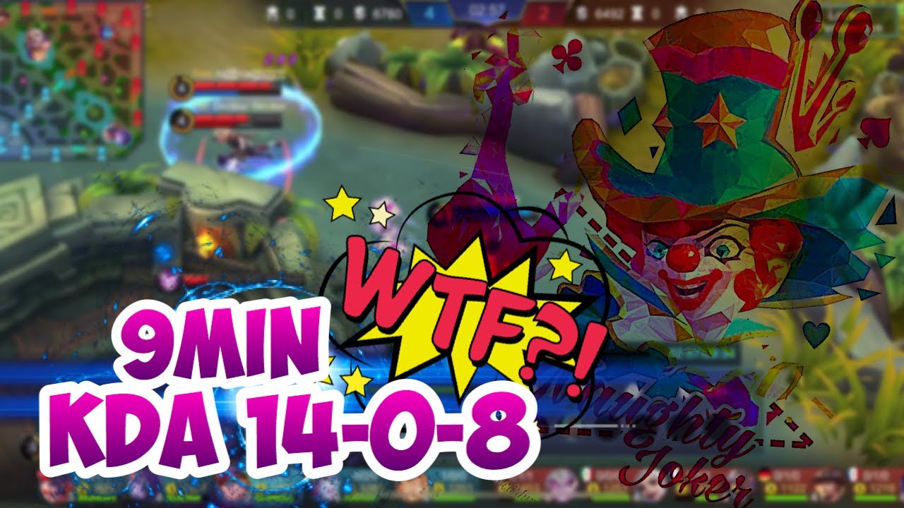 Harley gameplay - 9min 14-0-8 KDA - Mobile Legends Harley - YouTube