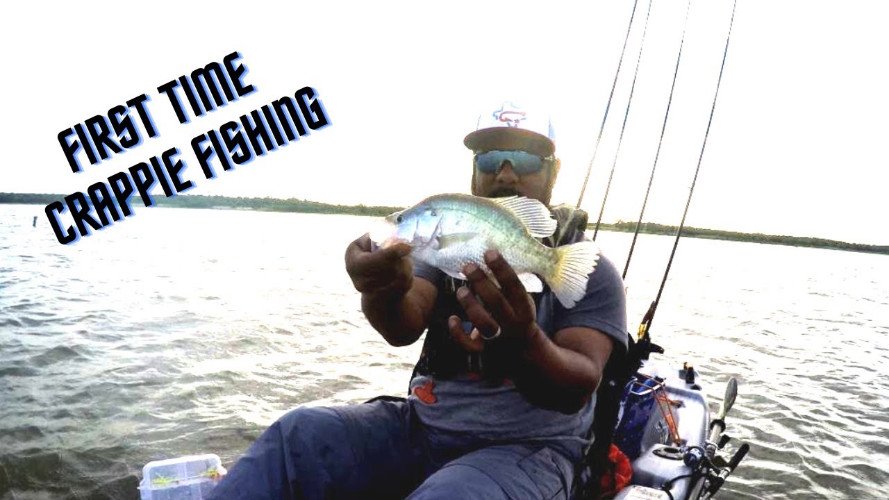 Crappie Fishing at Benbrook Lake plus a magic trick - YouTube
