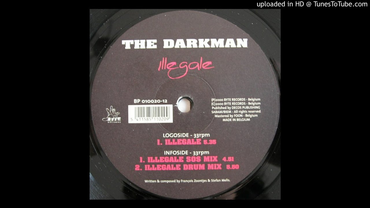 The Darkman - Illegale | MAXVINILOS