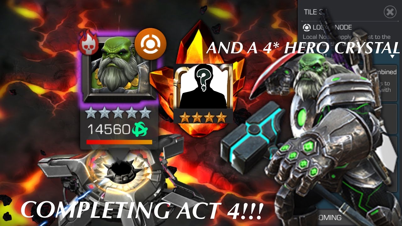 BEATING MAESTRO AND A 4* HERO CRYSTAL || Marvel Contest of Champions ...