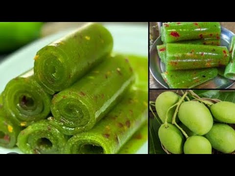 Kacha Amer Amsotto Recipe | Ampapad Recipe | Raw Mango Ber | Aamsotto ...