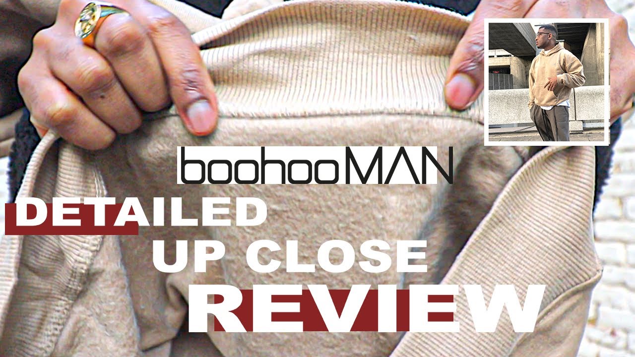 BoohooMAN Garments | Close Up Product Review - YouTube