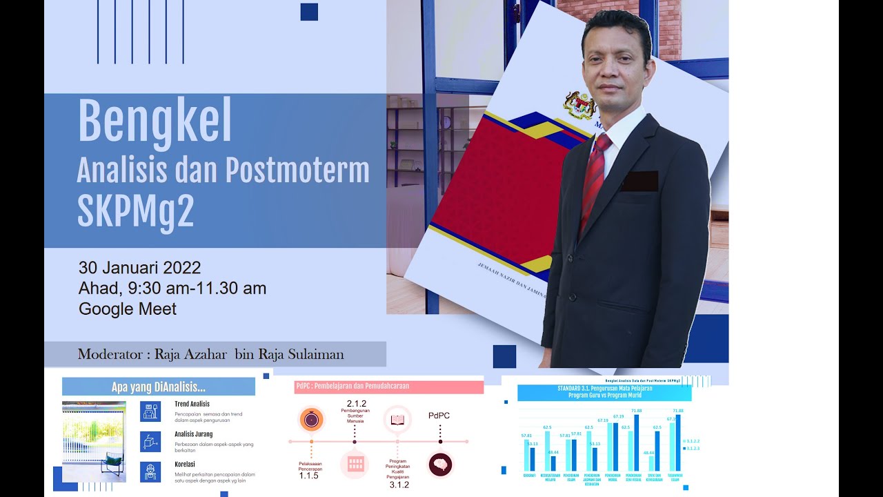 BENGKEL ANALISIS DATA SKPMG2 30 JAN 2022 - YouTube