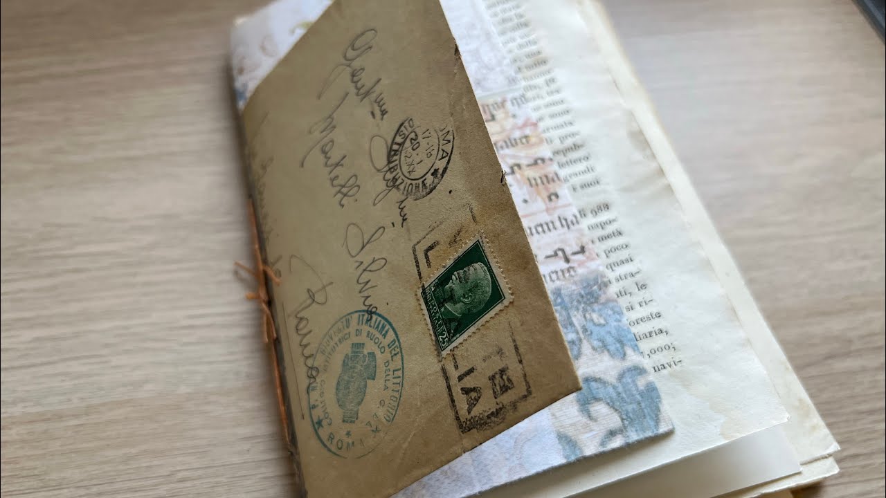 TUTORIAL | Starting an envelope journal PART 1 - YouTube