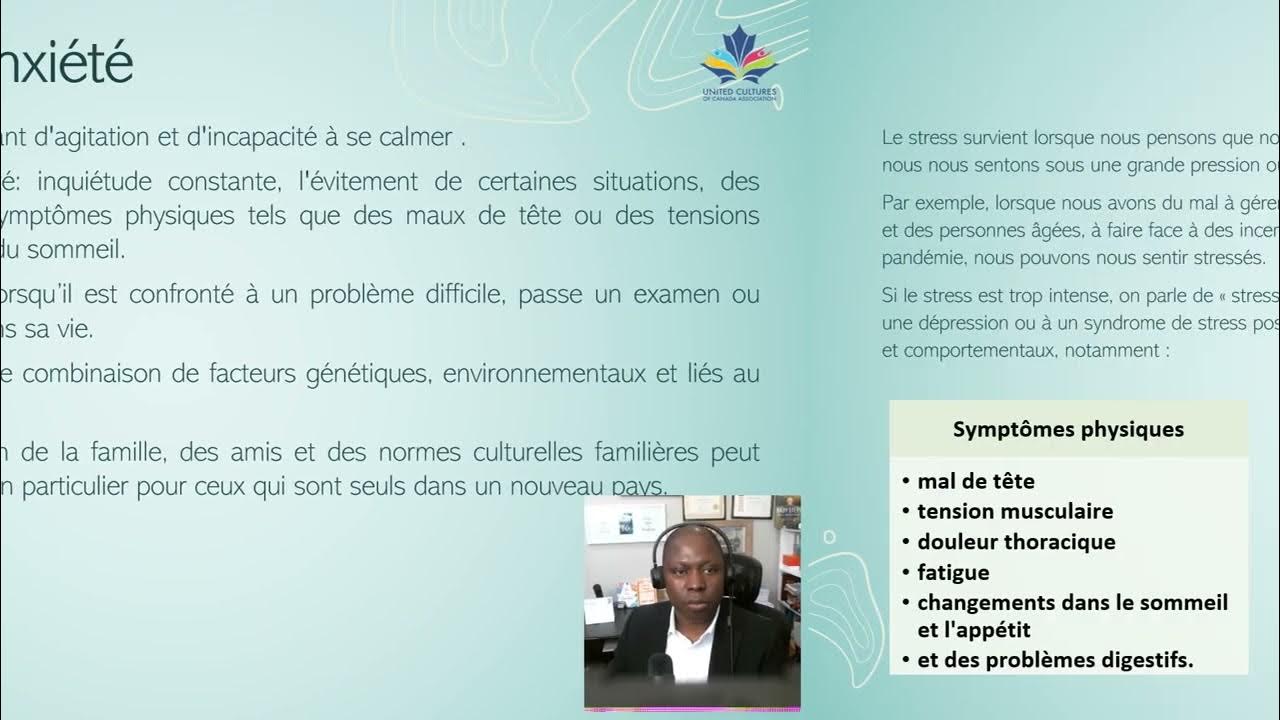 1 La Santé Mentale Mental Health Les Basics Video French - YouTube