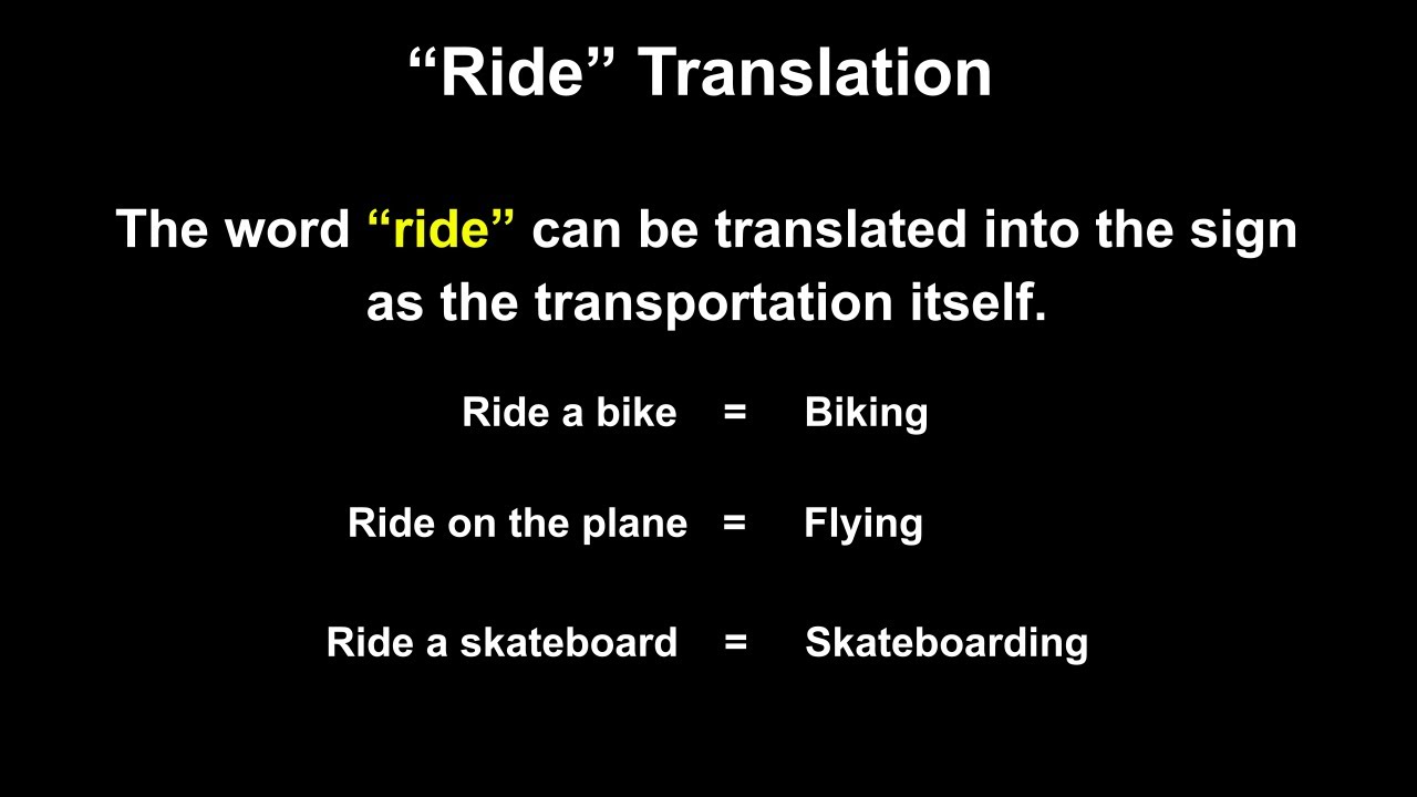 "Ride" Translation - YouTube