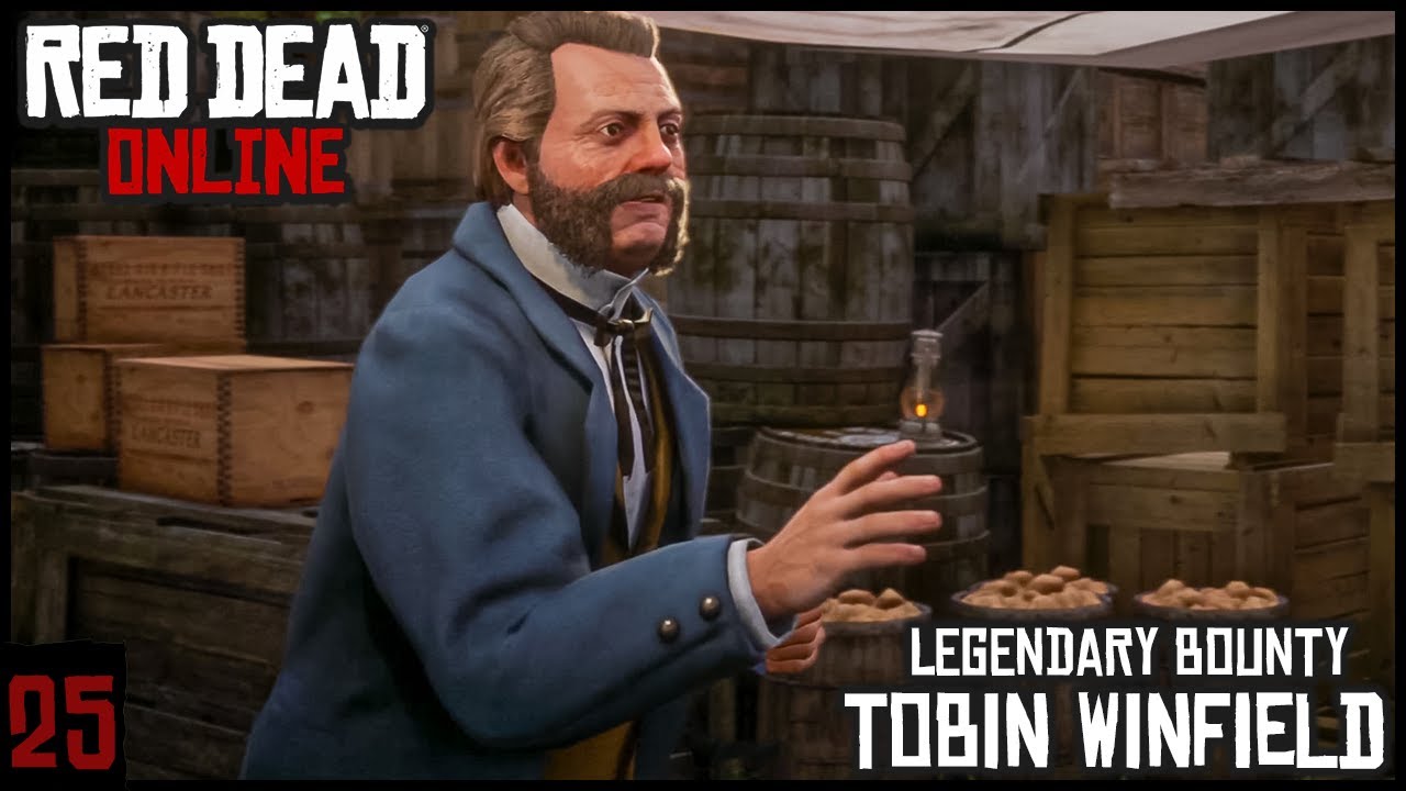 LEGENDARY Bounty - Tobin Winfield - Red Dead Online playthrough part 25 ...
