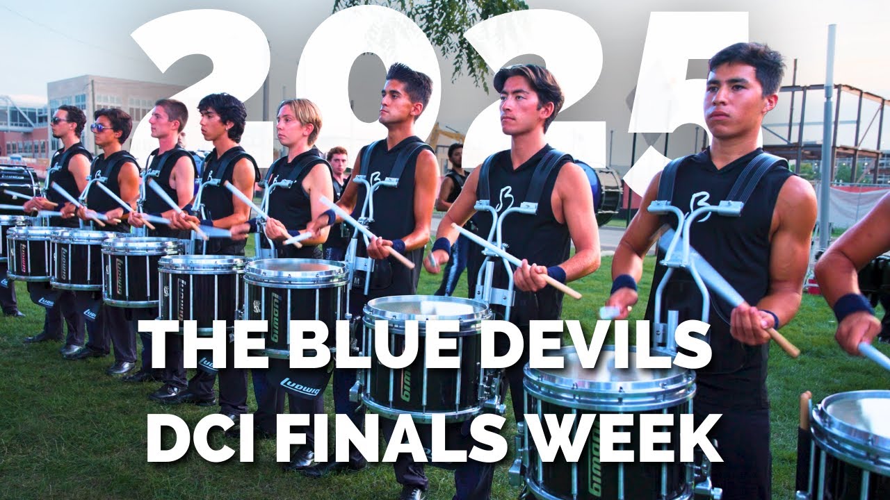 Blue Devils 2025 - DCI Finals Week (Warm-ups & Show Music) - YouTube