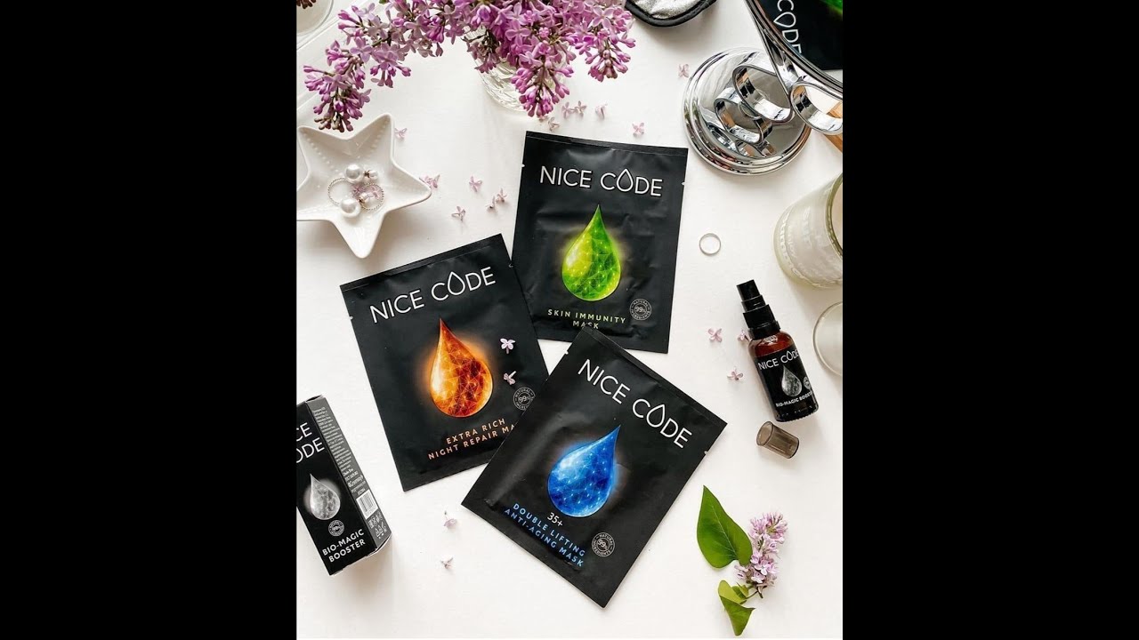 Nice code представляет 3 вида масок и бустер - YouTube