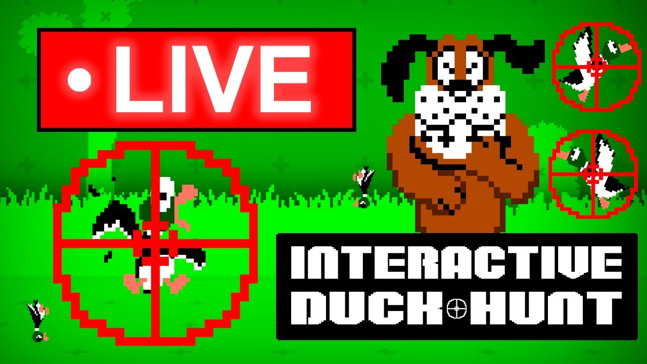Interactive Game - Duck Hunt v9 - YouTube