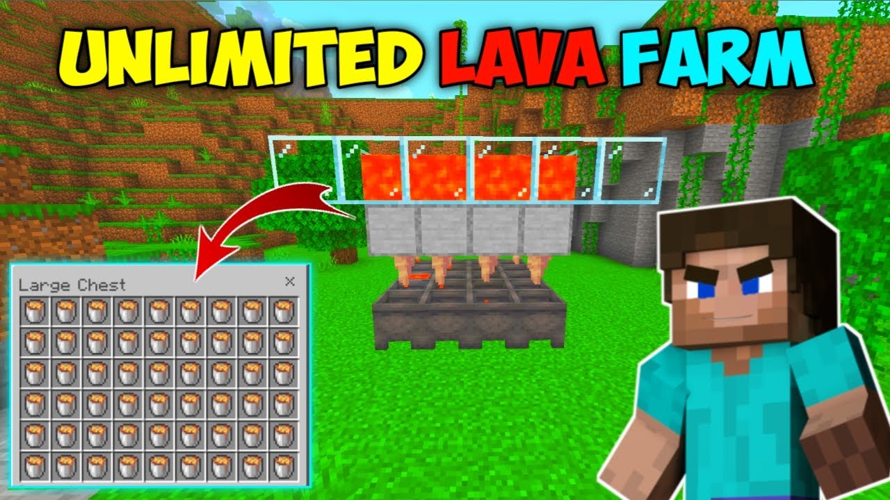 5 Minute Lava Farm Tutorial for Minecraft 1.19 - YouTube
