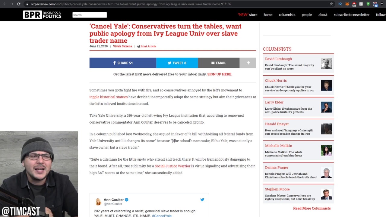 Conservatives Join The Leftist Culture Revolution, DEMAND Elite ...