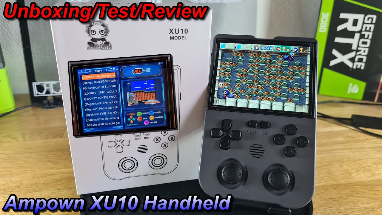Besser als der R36s?! Der AMPOWN XU10 Handheld ist mein neuer Liebling ...