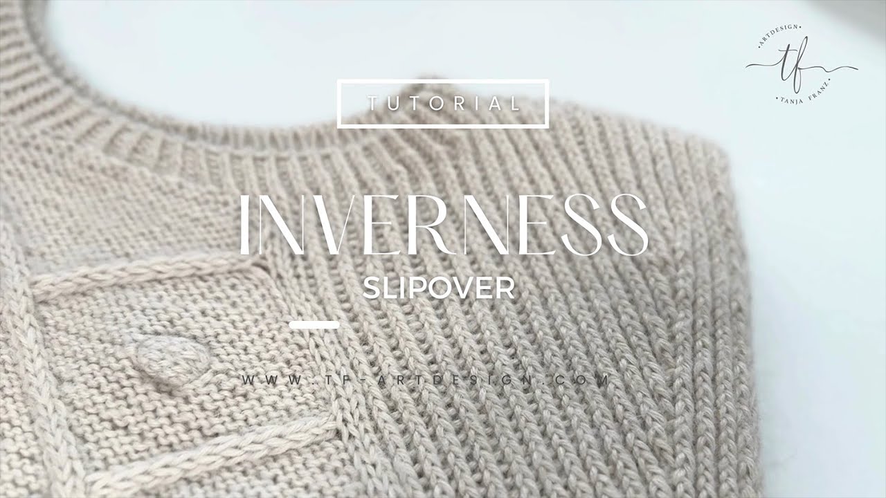 INVERNESS Slipover - How to knit the Japanese Short Row Method - YouTube