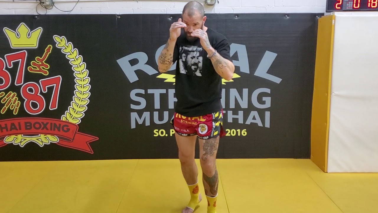 AAron Meisner of Royal StriKing in South Philadelphia shadowbox basics ...
