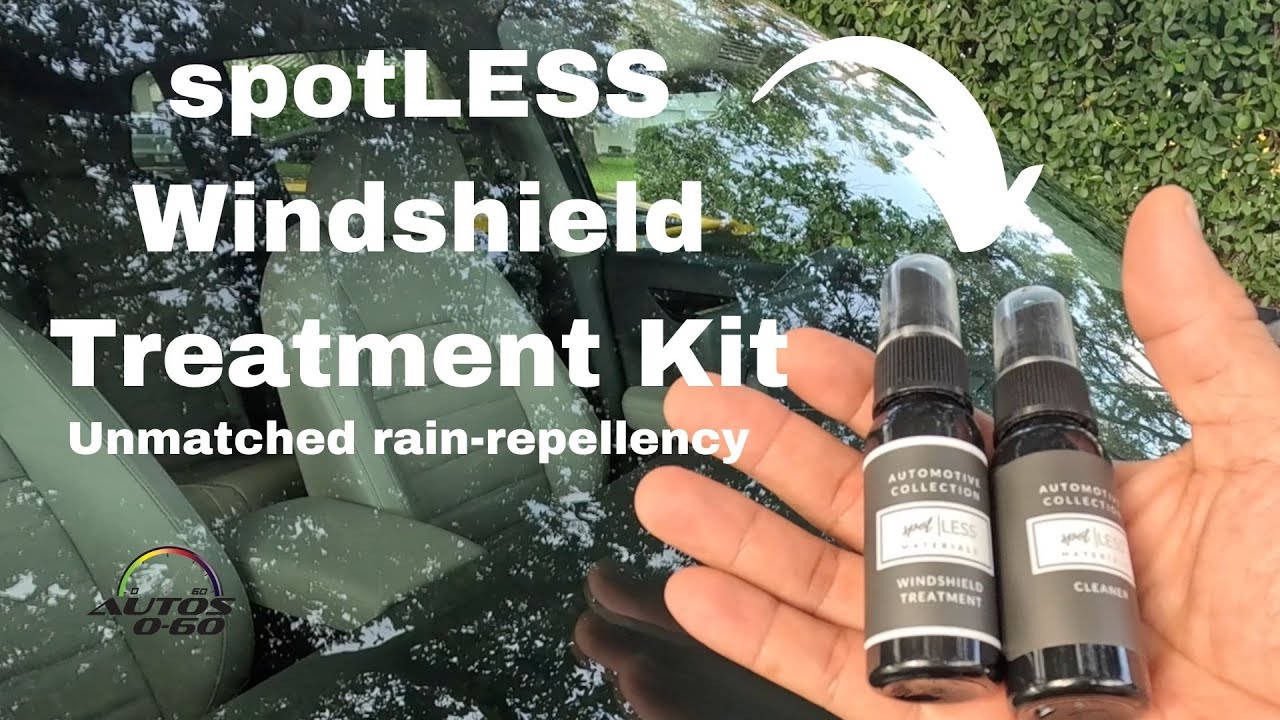 spotLESS Windshield Treatment Kit ... unmatched rain-repellency - YouTube
